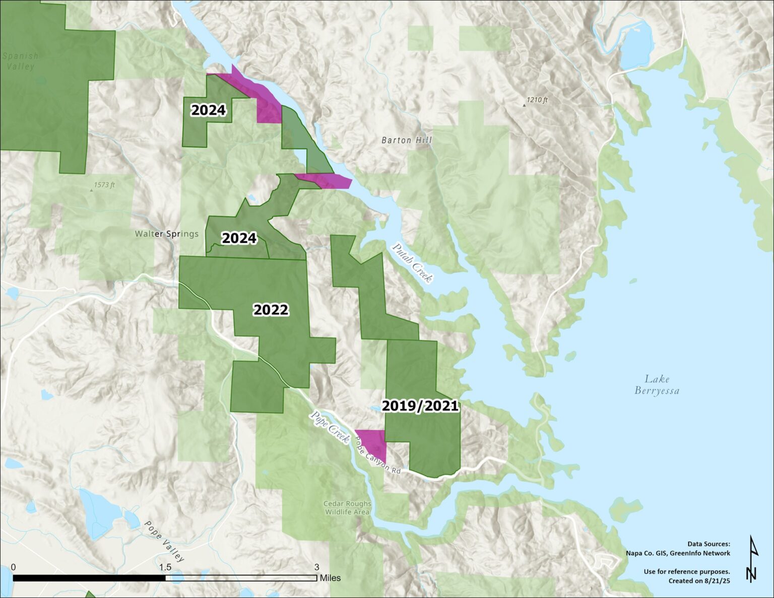 Land Trust of Napa County Protects 145 Acres along Putah and Pope ...